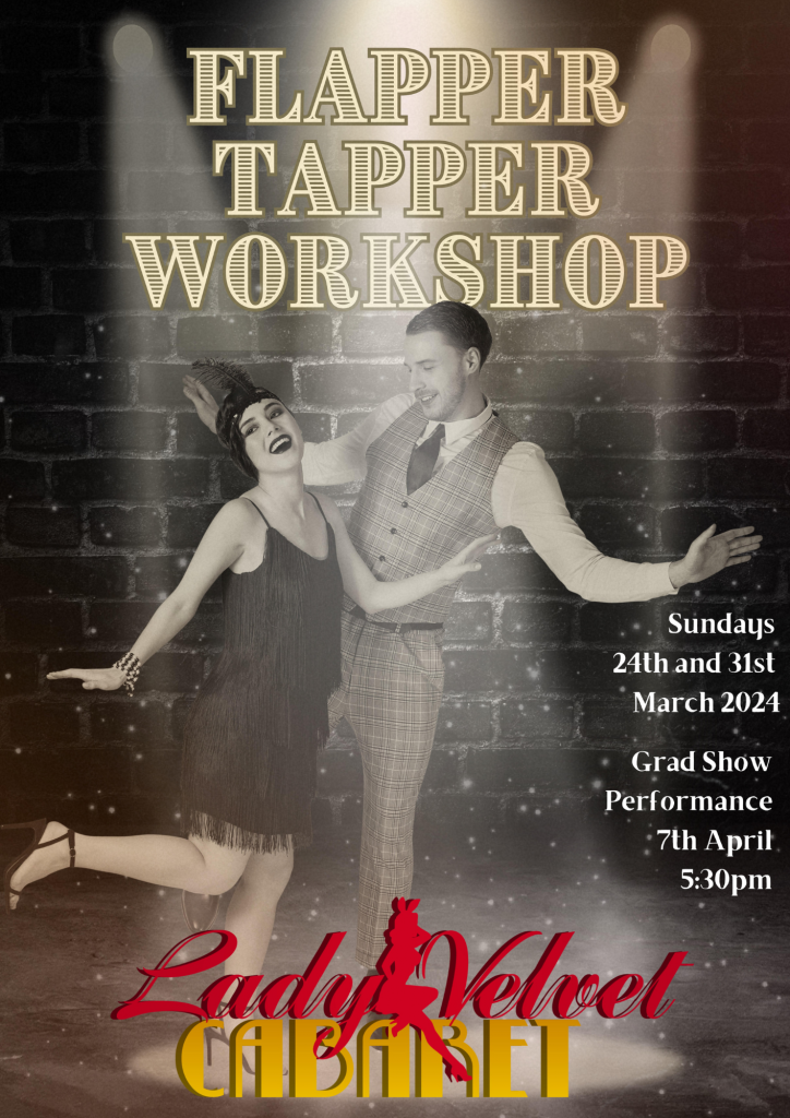 LVC Presents...Flapper Tapper Workshop - Lady Velvet Cabaret : Lady ...